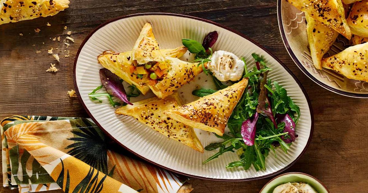 Samosas con patata y guisantes | Receta | Kikkoman