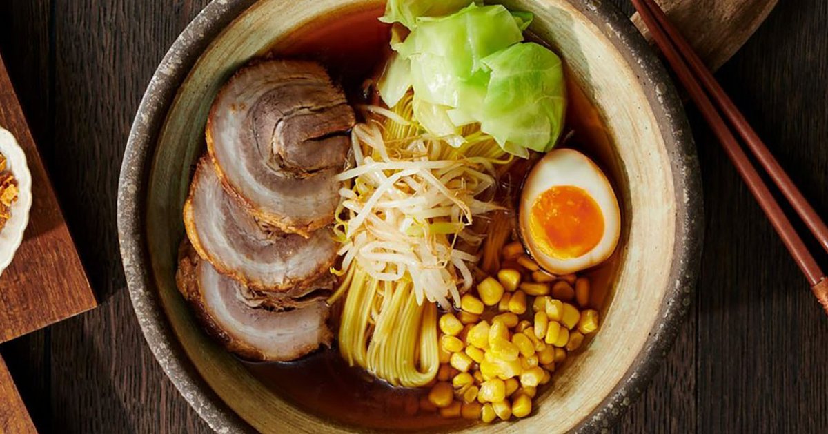 Auténtico ramen japonés con salsa de soja | Receta | Kikkoman