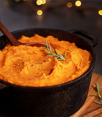 Puré de boniato | Receta | Kikkoman